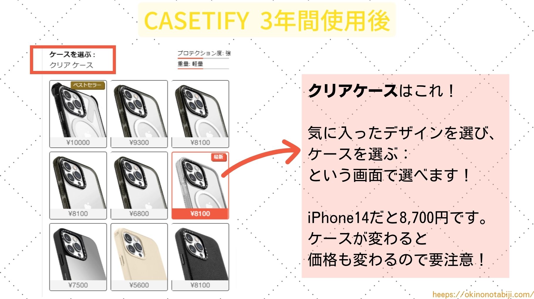 【CASETiFY】3年使用後の黄ばみは？クリアケースで解決！ | HODOHODO